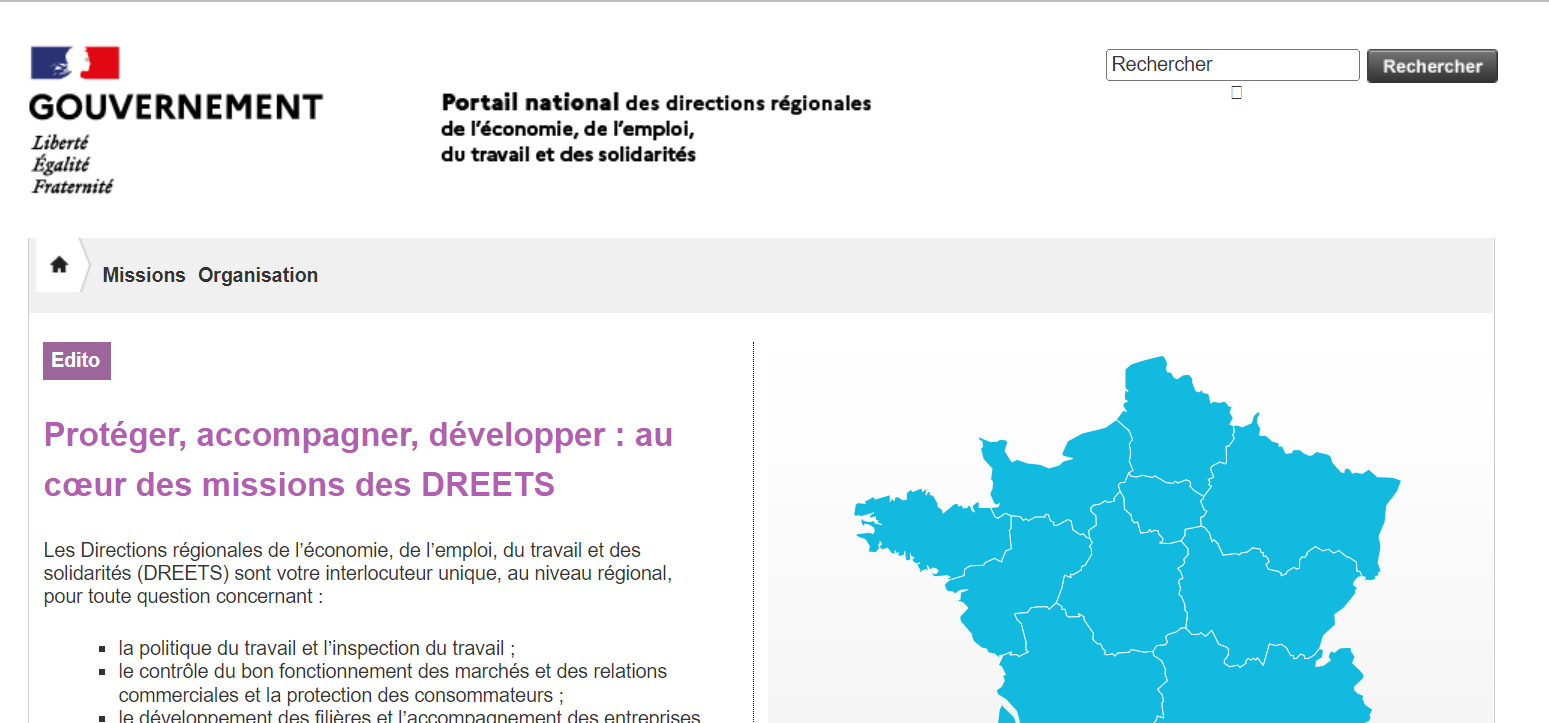 Le site de la DEETS - Partenaires de la prévention 974